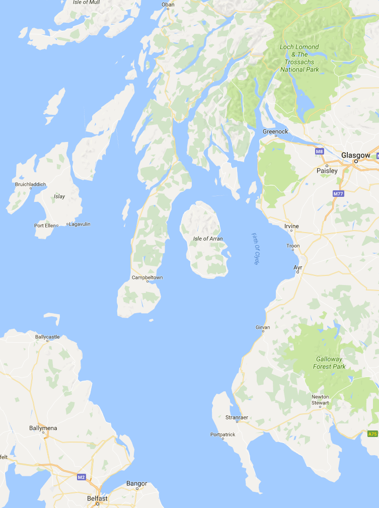 Simon's Coastal Adventure: Onward and Downward: South West Scotland