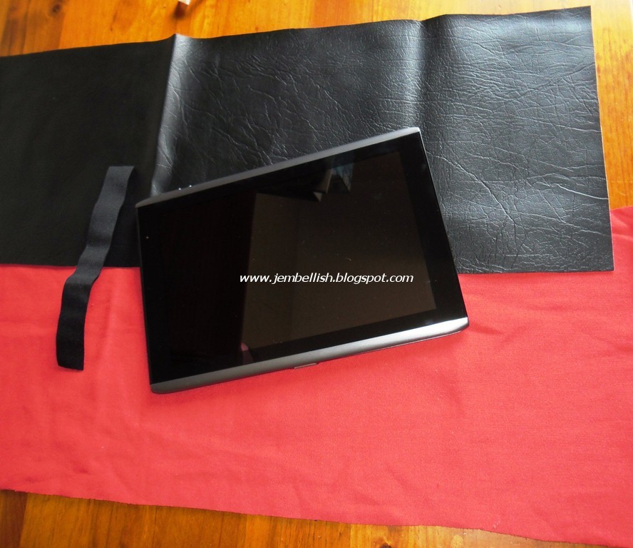 Creating my way to Success: Smart and Simple Tablet Cover Tutorial