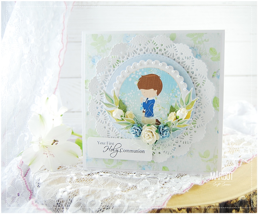 First Holy Communion - Digital Paper by Janet DT