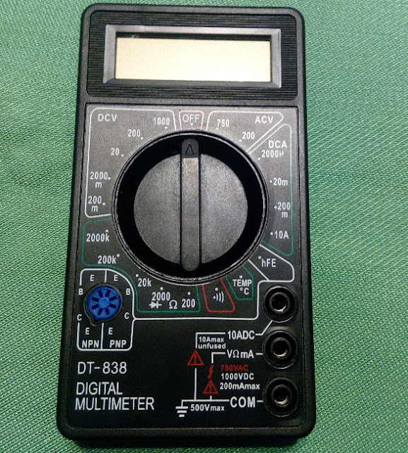 AVR-STM-C++: Как пользоваться мультиметром DT-838