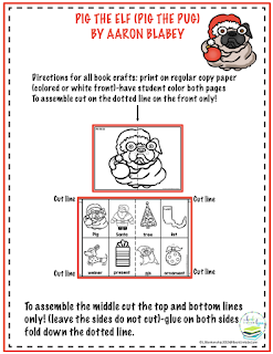 PIG THE ELF BOOK CRAFT ~ Book Units by Lynn