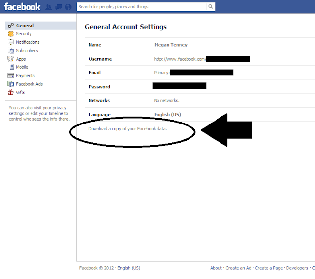 Back Up Your Facebook {tutorial} - Shaping Up To Be A Mom