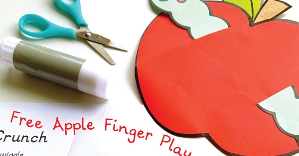 Apple and Worm Finger Play | From the Pond