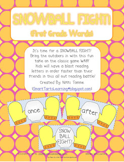 SmartTartsLearning: It's time for an {indoor} SNOWBALL FIGHT! SPLAT!