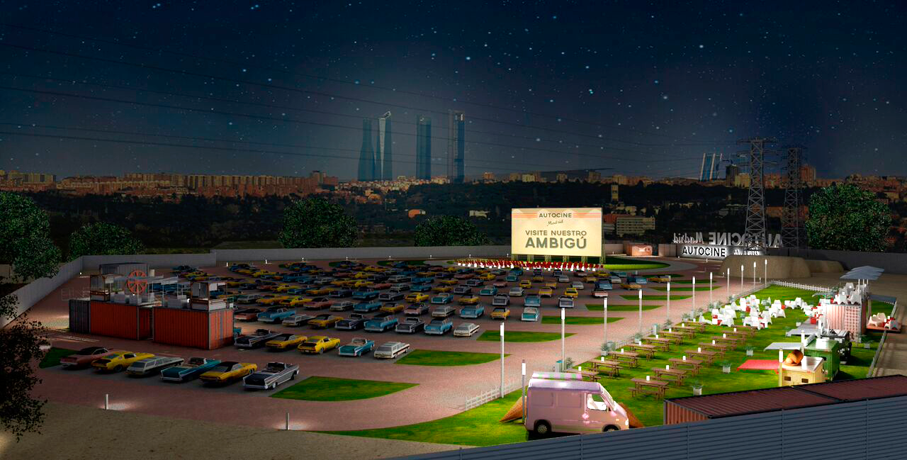 De paseo por Madrid: Autocine Madrid RACE