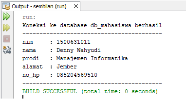 Contoh JDBC Insert Update, dan Delete pada Java dengan MySQL | Download Source Code PHP dan Java ...