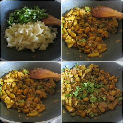 Easycooking: Aloo Capsicum Sabzi | Dry Sabzi for Roti