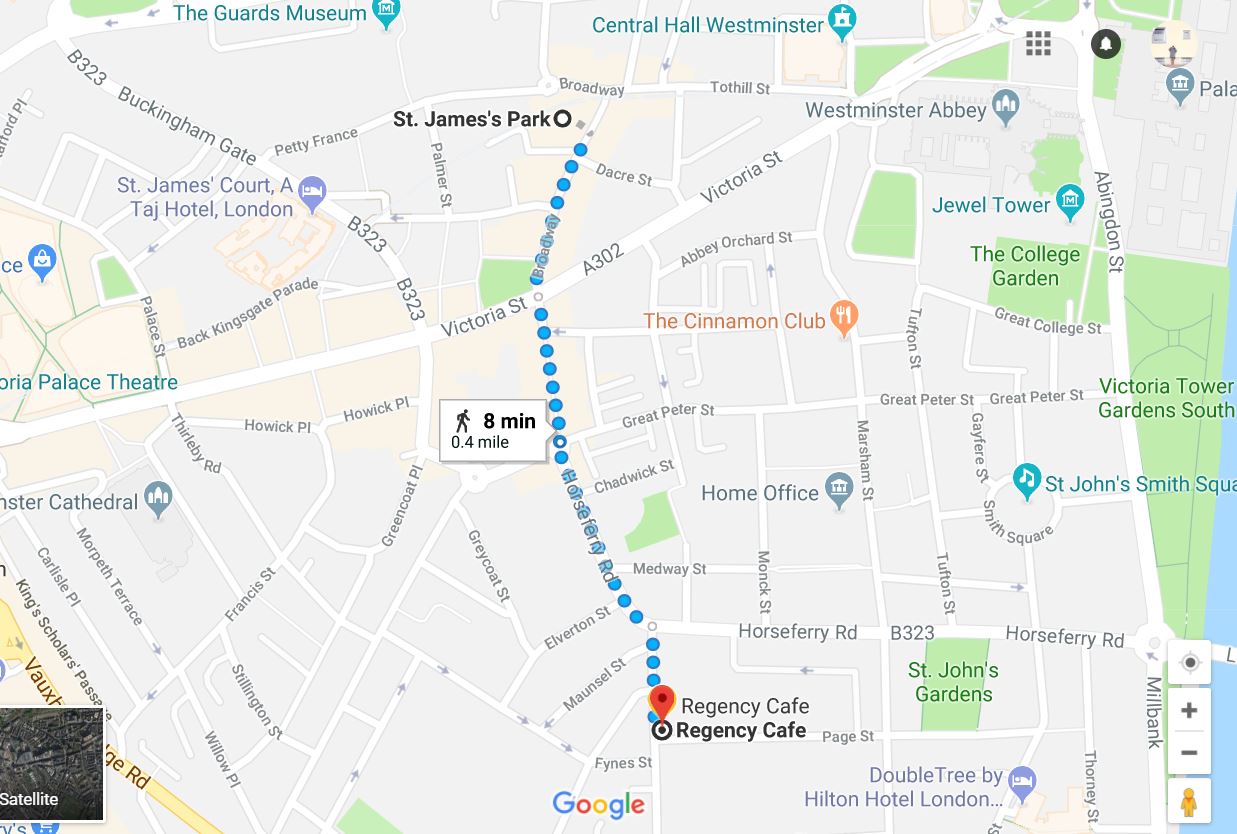 Visit London's Regency Café - A Review