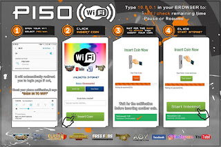 Pisowifi Sticker and Tarpaulin