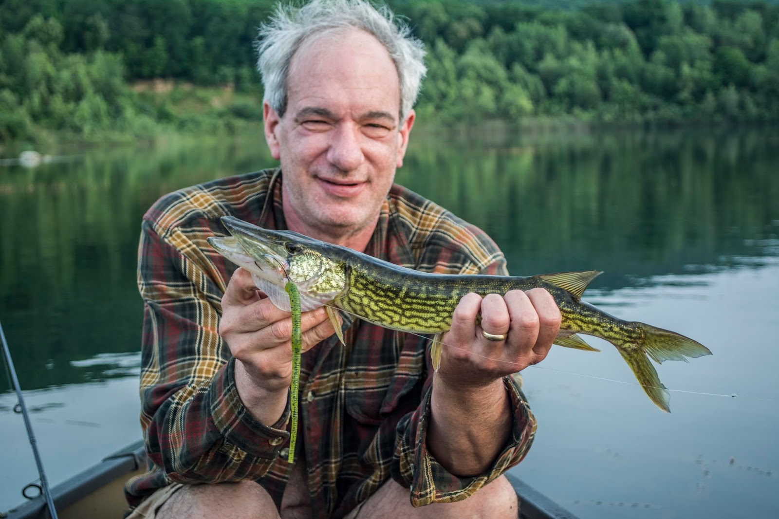 Fishing in New Jersey: Tilcon Lake Buzzbait and Worm Action