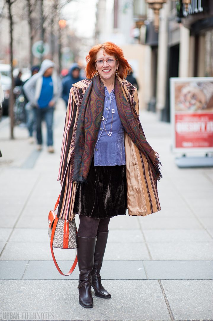 Urban Fieldnotes: Philadelphia Street Style: Donna, Walnut St