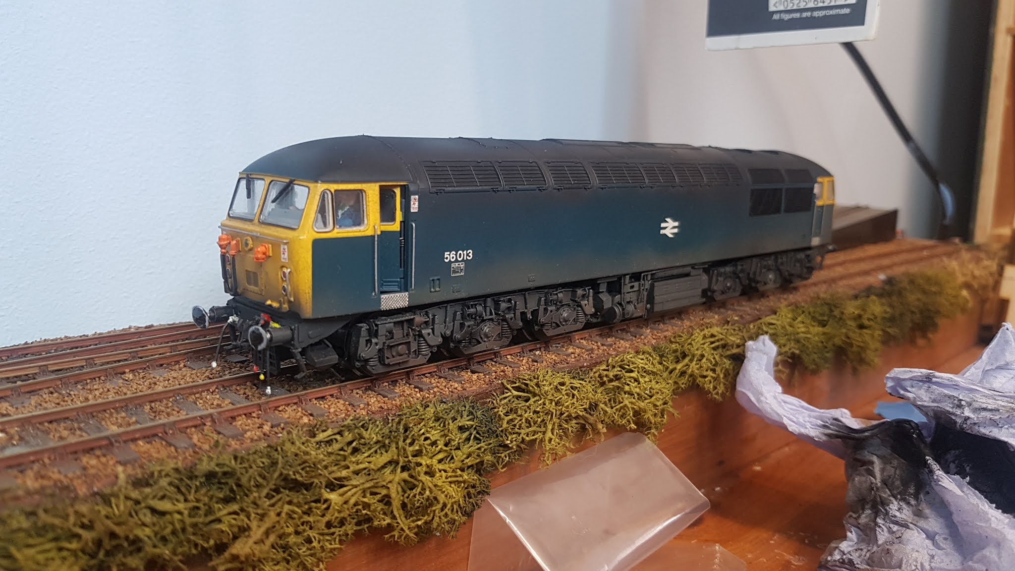 CParkstone's Railway modellers Blog: Hornby Class 56 R2645x in BR Rail ...