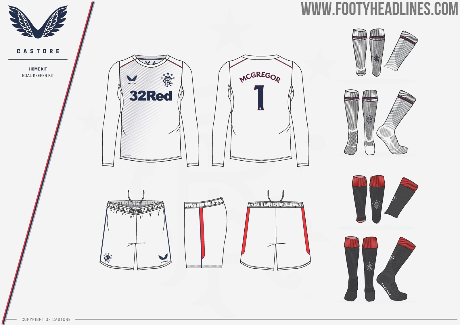 Castore Rangers 20-21 Home, Away & Third Kits Leaked?? - No More hummel ...