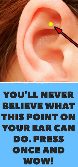A Point on The Ear, Known As The Shen Men, Could Help You Feel Better ...