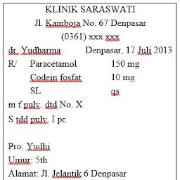 KUMPULAN RESEP FARMASI