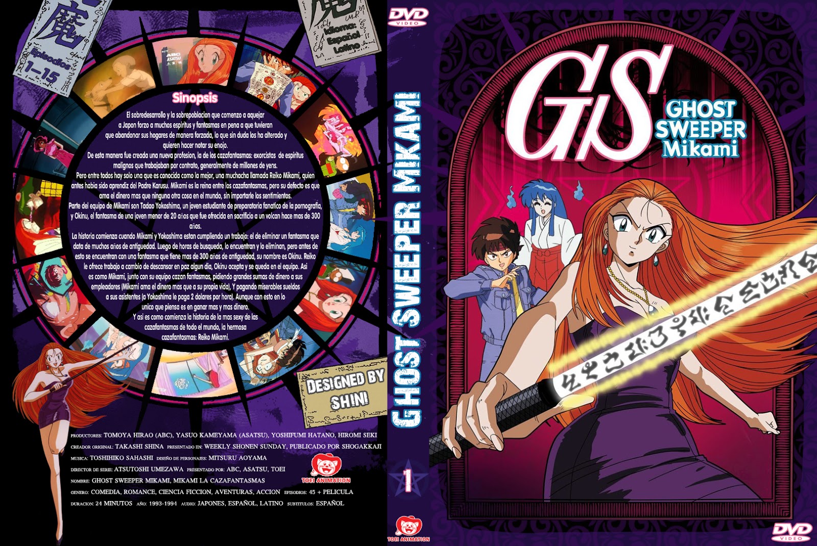 Covers de Anime by SHINI: Ghost Sweeper Mikami (Mikami La Cazafantasmas)