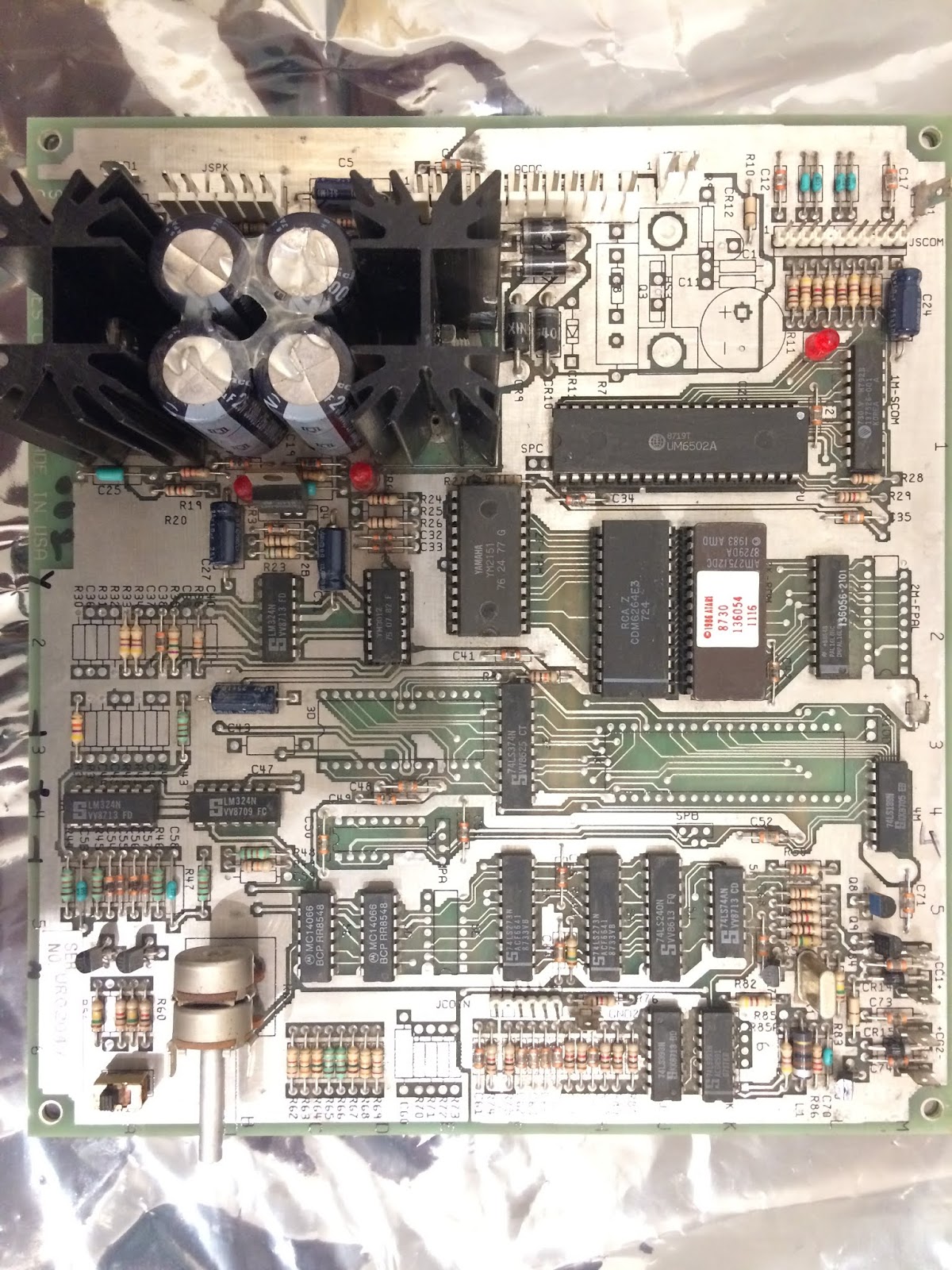 Arcade PCB Fever: Xybots by Atari