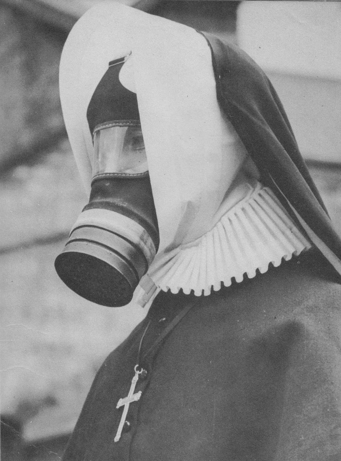 Progress is fine, but it's gone on for too long.: Gas mask habit