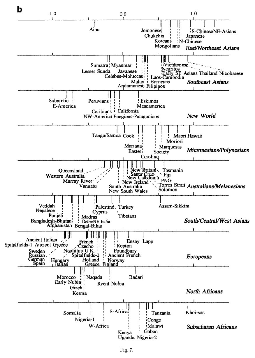Racial Reality: Prognathism and Facial Flatness
