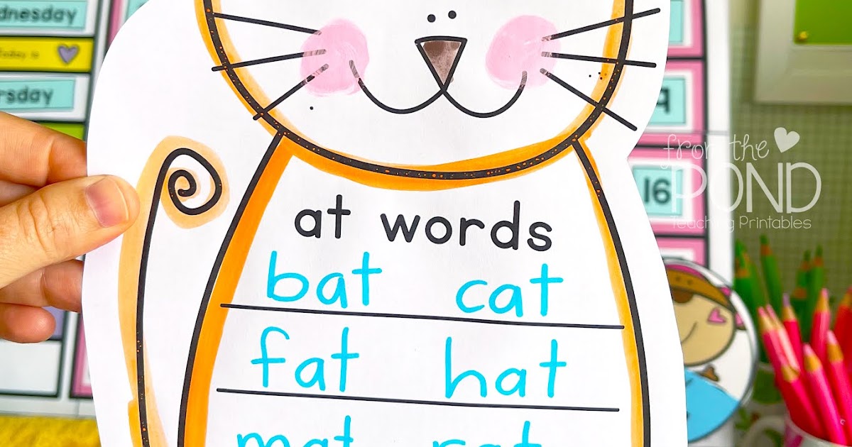 at Word Family Freebies | From the Pond