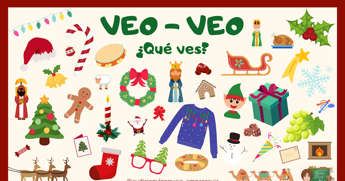 Audición y Lenguaje con Amparo Ruiz: Veo-Veo Navideño