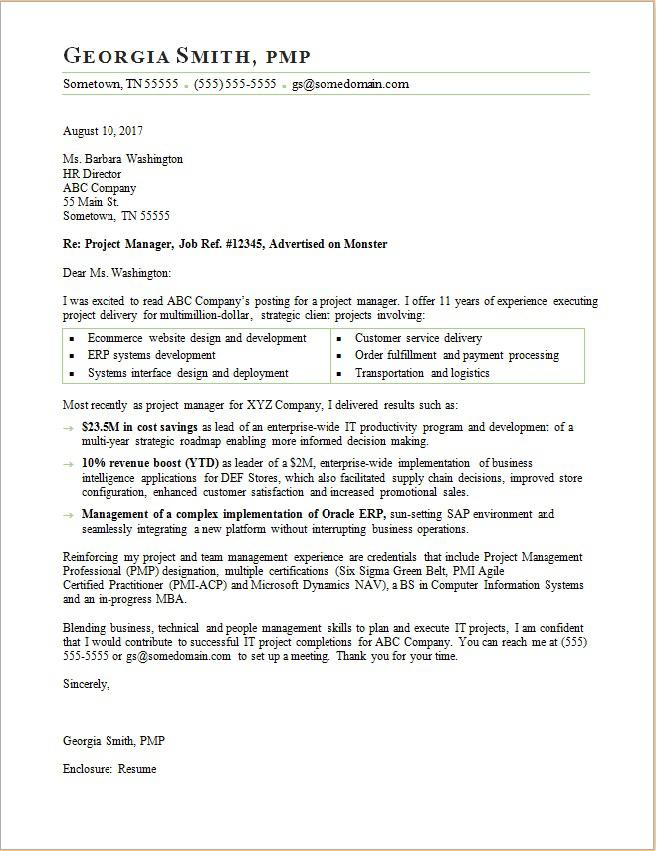 Software Project Manager Resume Cover Letter Sample Letter software-project-manager-resume-cover-letter-sample-letter