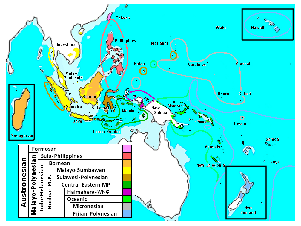 Austronesian languages IIII (central-Eastern malayo-polynesian languages)