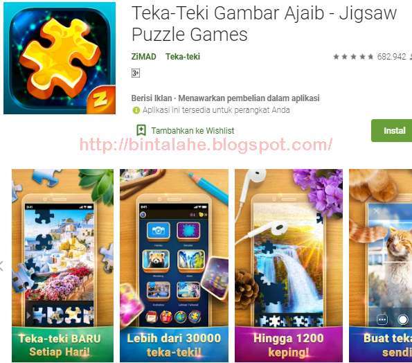6 Aplikasi Teka-Teki/Puzzle Jigsaw Terbaik Untuk Android dan iOS ...