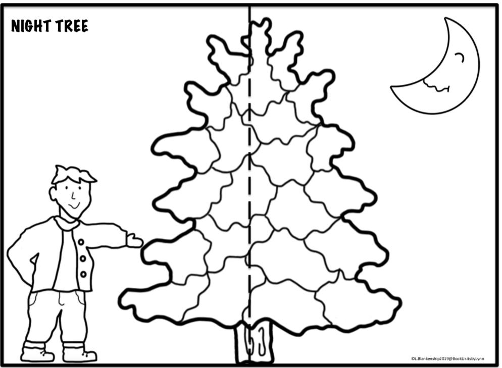 NIGHT TREE BOOK CRAFT ~ Book Units by Lynn