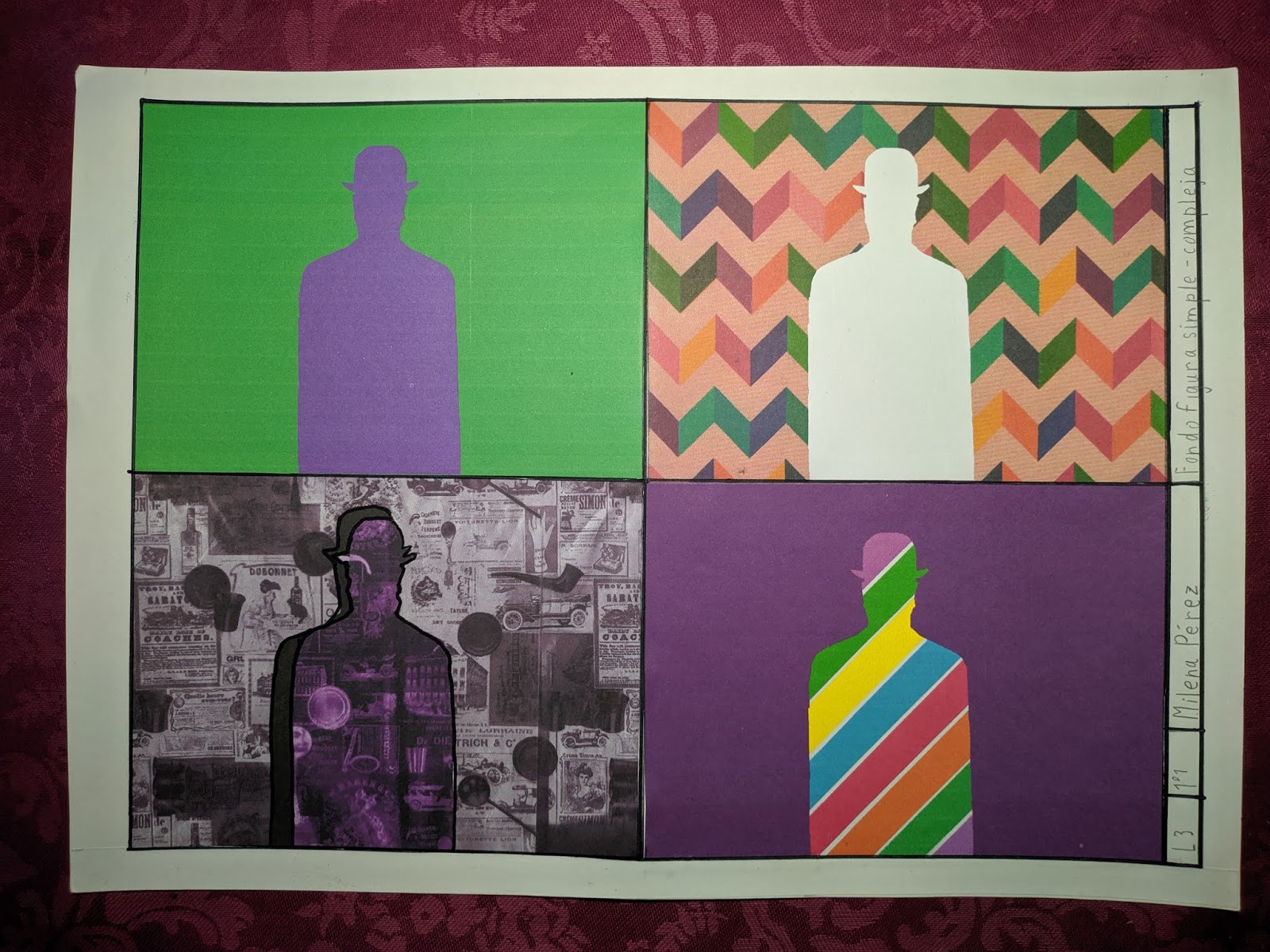 Profesora Mónica Villalba: 1º FONDO Y FIGURA SIMPLE o COMPLEJA