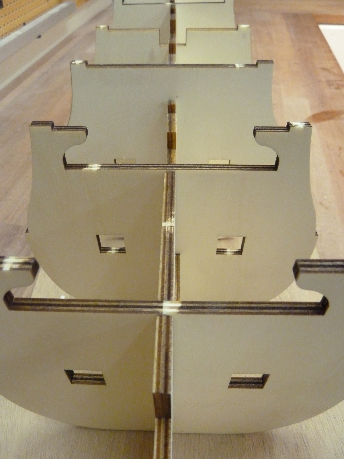 SANTISIMA TRINIDAD - "BUILD LOG": False Keel & Bulkheads