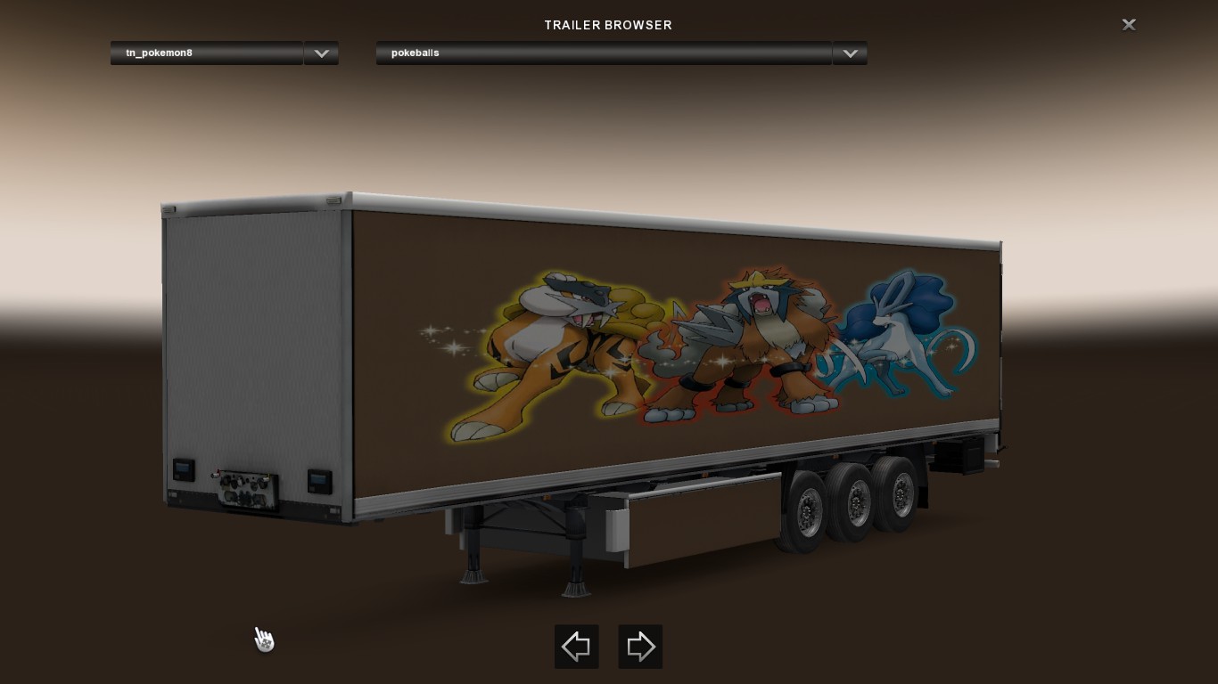 Agent X's blog: Pokemon Trailer Pack V-1.0 for ETS2 RELEASED!