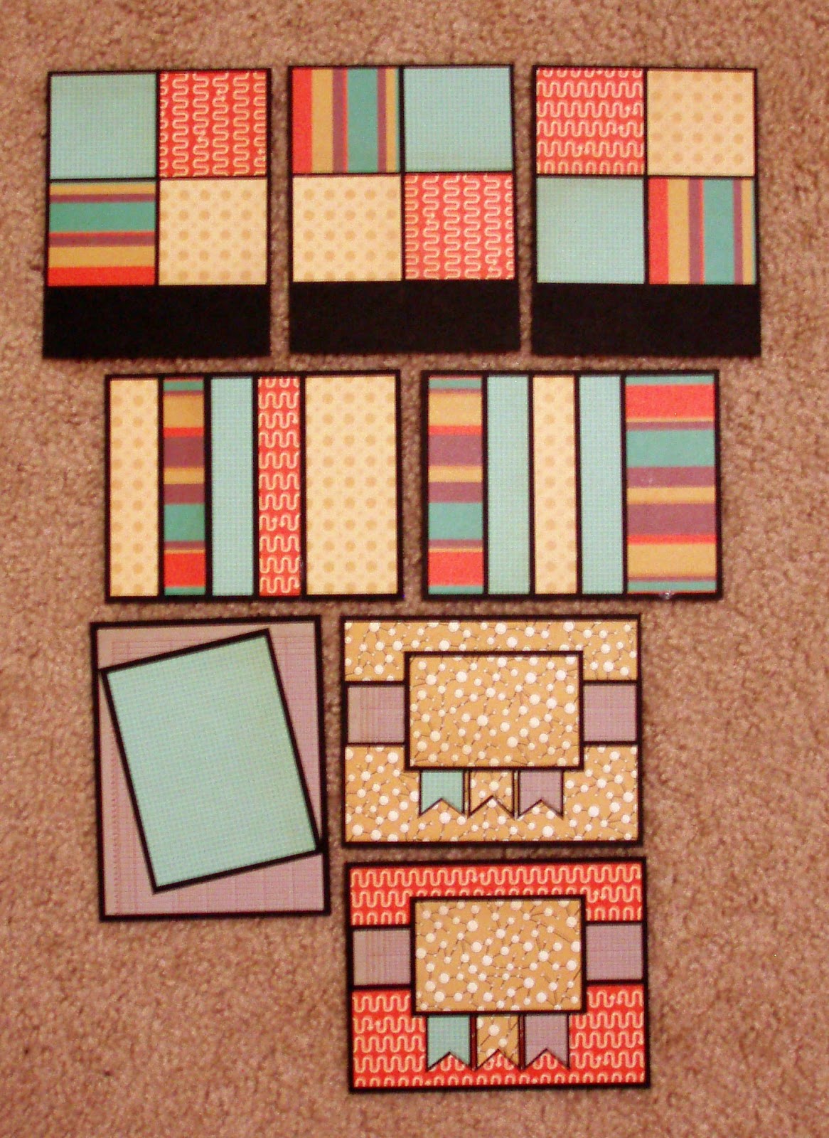 Seongsook's Creations: Challenge OWH Tutorial: The 6x6 template
