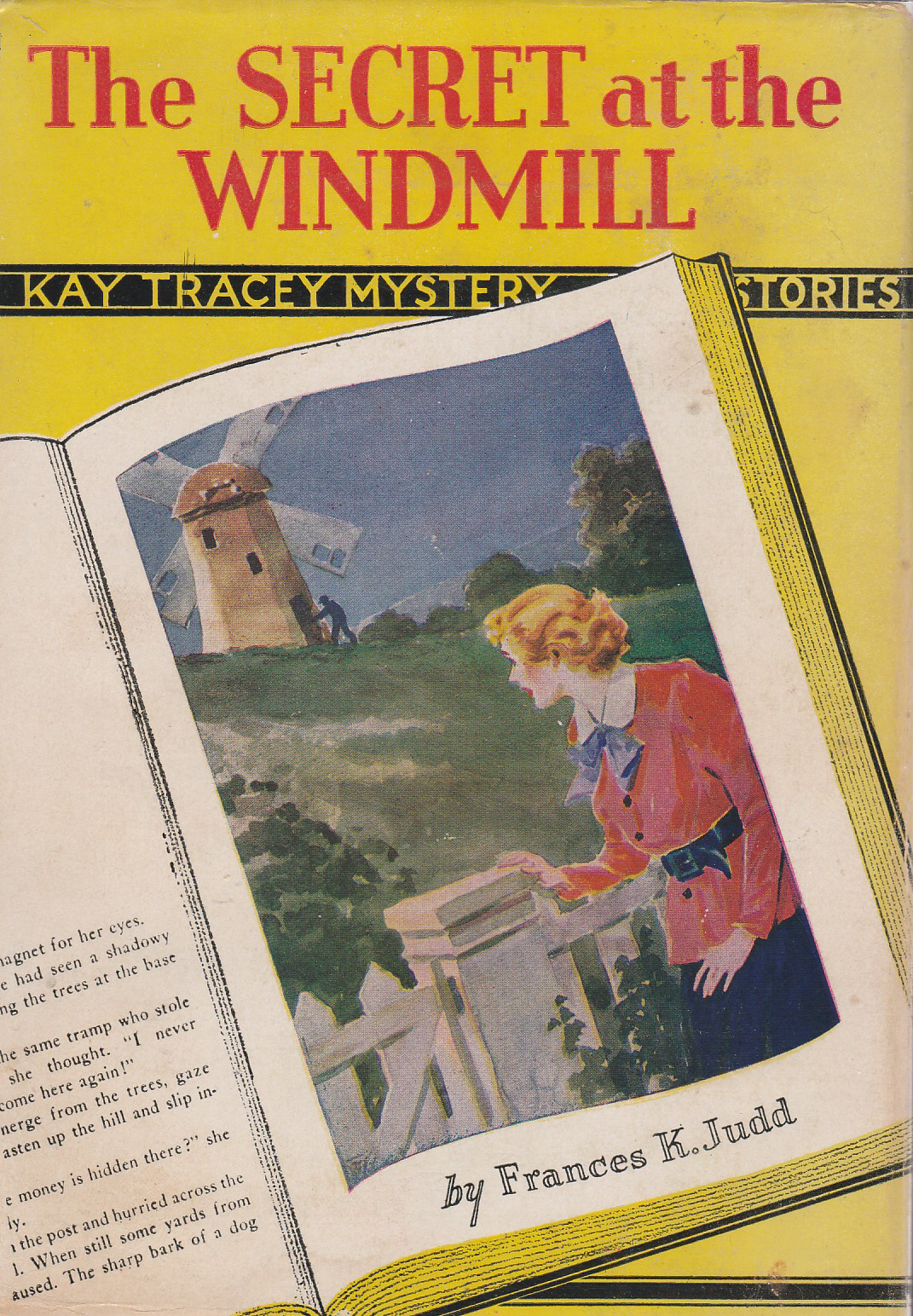 Series Books for Girls: Kay Tracey #7 The Secret at the Windmill