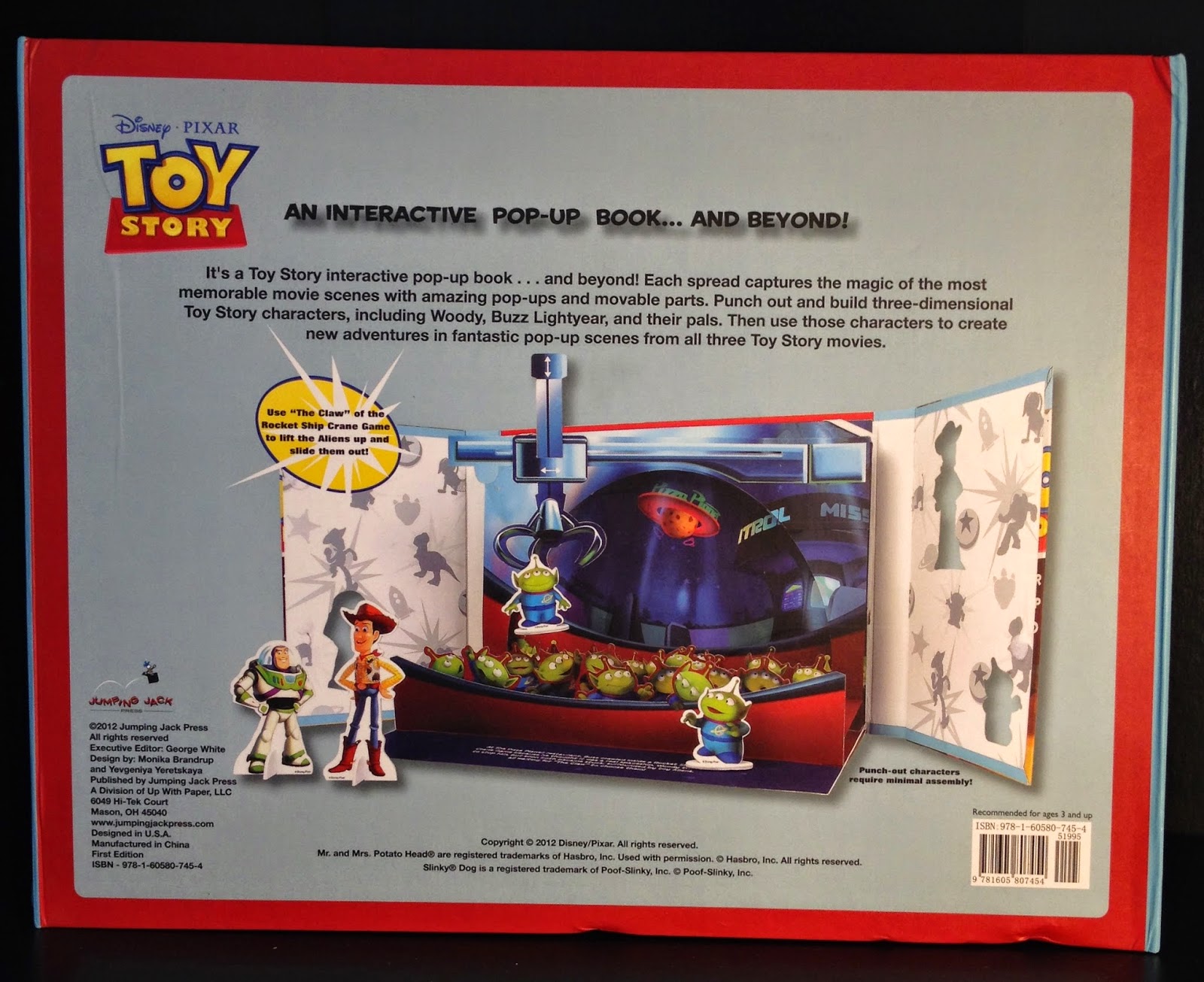 Dan the Pixar Fan: Toy Story: An Interactive Pop-Up Book and BEYOND!