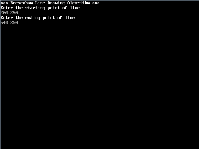 Bresenhams Line Drawing Algorithm Program In C Wave The World 4337