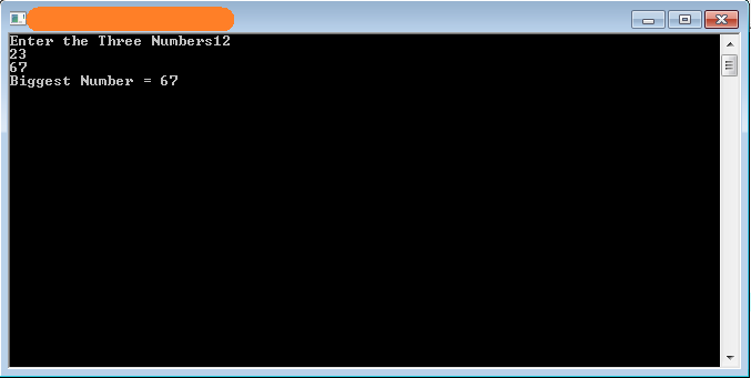 C Classroom C Program To Find Greatest Among 3 Numbers