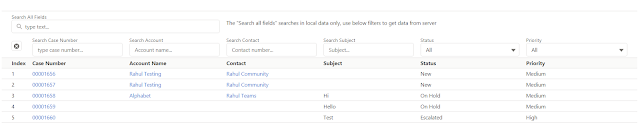 Filtered & Searchable datatable in LWC with wired method