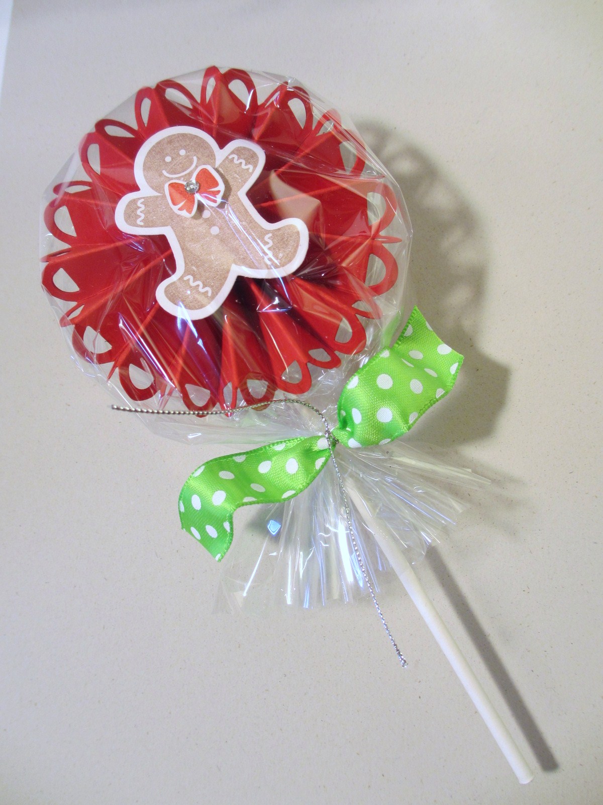 Sincerely, Babette: Gingerbread Lollipop