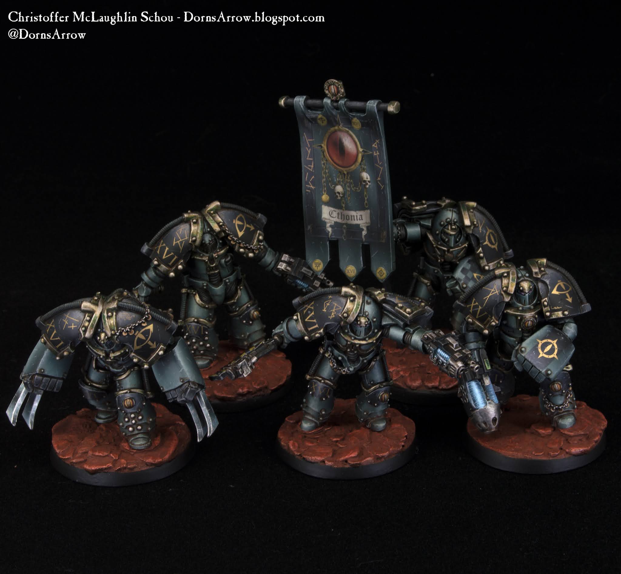 Dorn's Arrow: "Saturnine" Terminators - Sons of Horus - Aus30K (Mk 1 ...