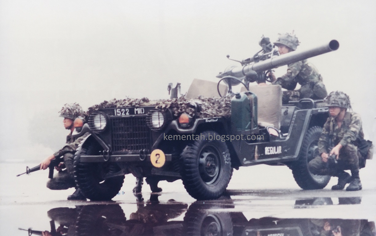 Senang Diri: Circuit breaker Day 21 pix: 106mm Recoilless Rifle and ...