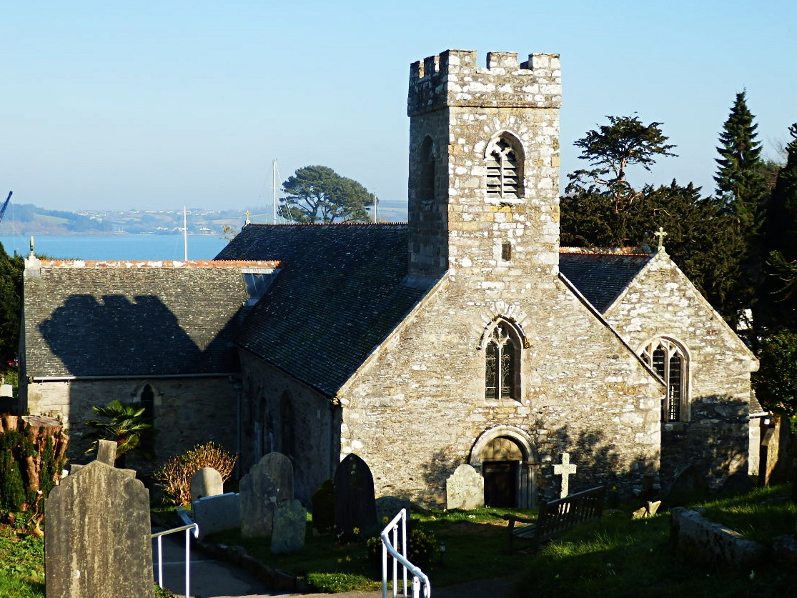 Mike's Cornwall: St. Mylor Church, Cornwall