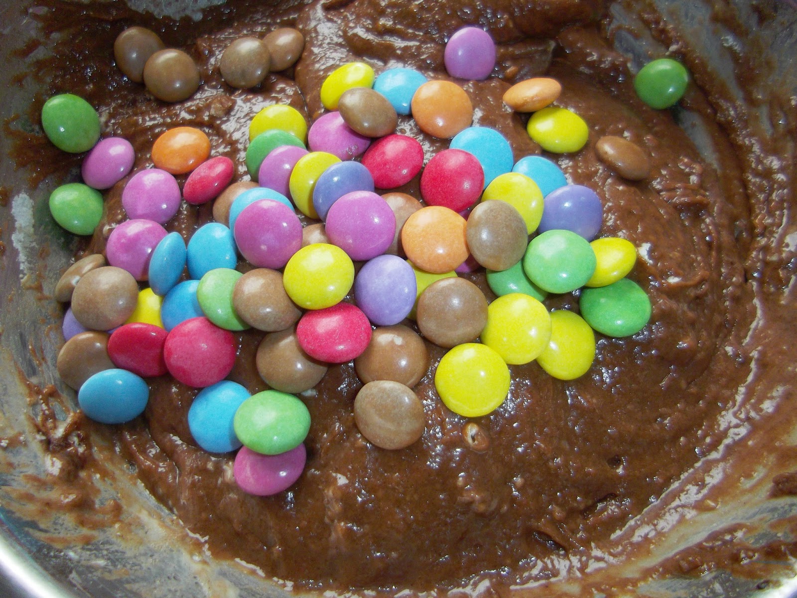 Muffins with Smarties - recipe (including photos) | Life in Luxembourg