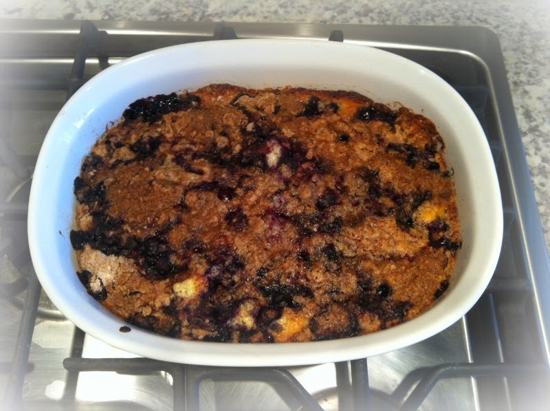 Uncle Tim's Huckleberry Buckle | Allie's Adventures in the Kitchen ...