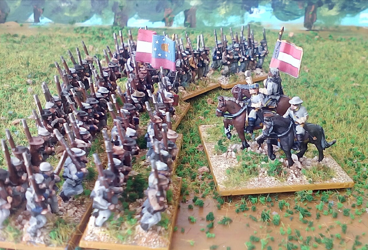 jp wargaming place: Fire&Fury ACW using Epic miniatures for the Western ...