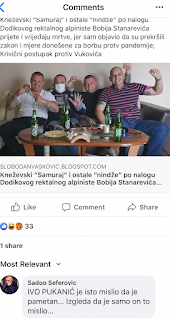 Slobodan Vasković - Sa druge strane...: Sado Đugum, koji mi je prijetio da ću “završiti kao ...