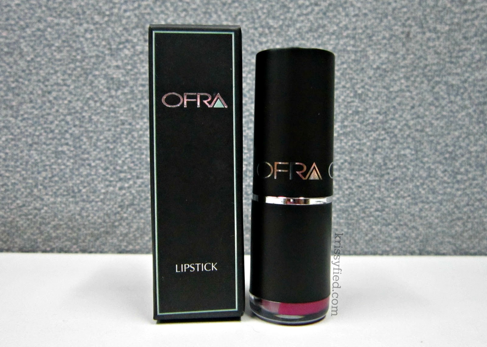 Review: OFRA lipstick in Fuchsia | i am krissy