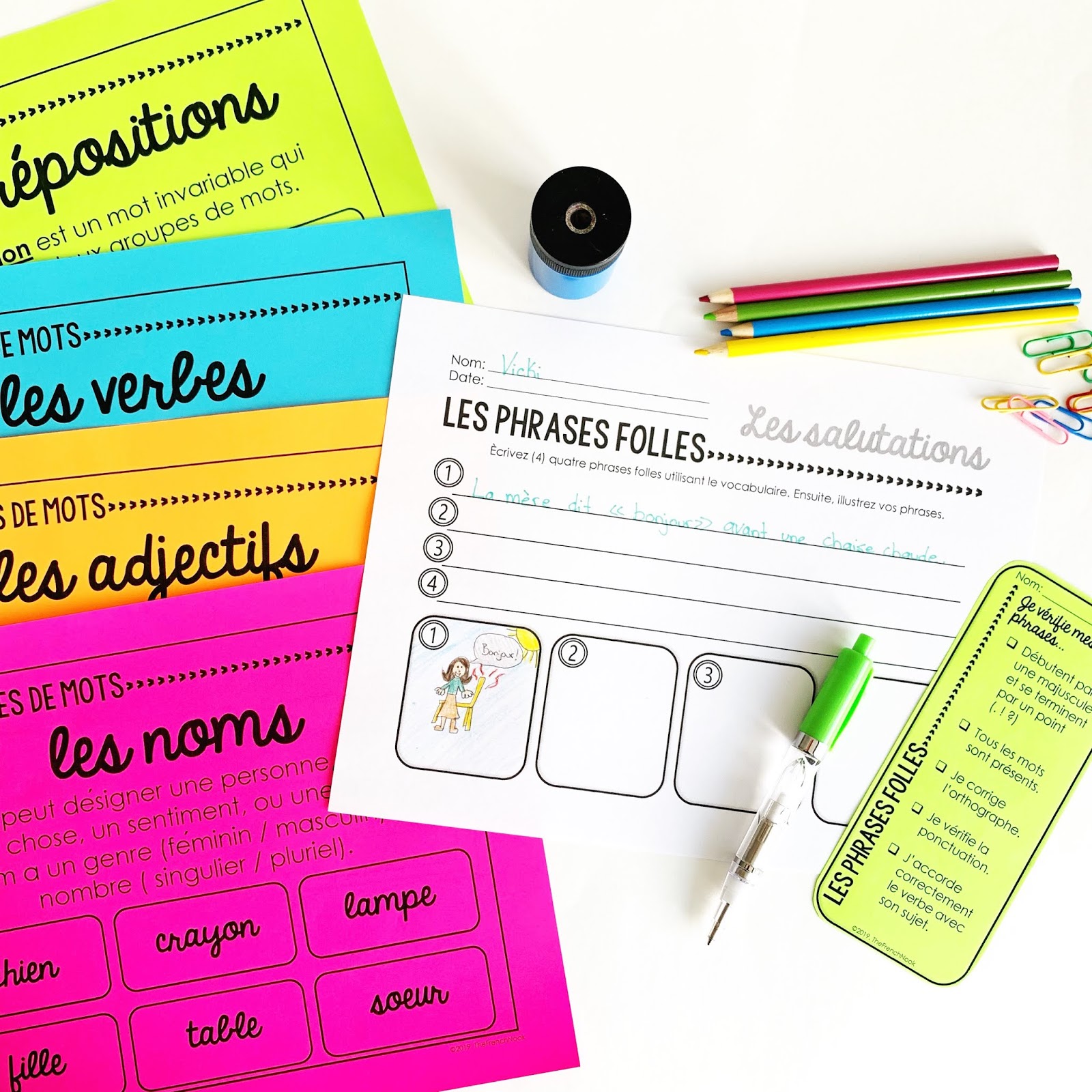 Learning centers in the FSL classroom | The French Nook