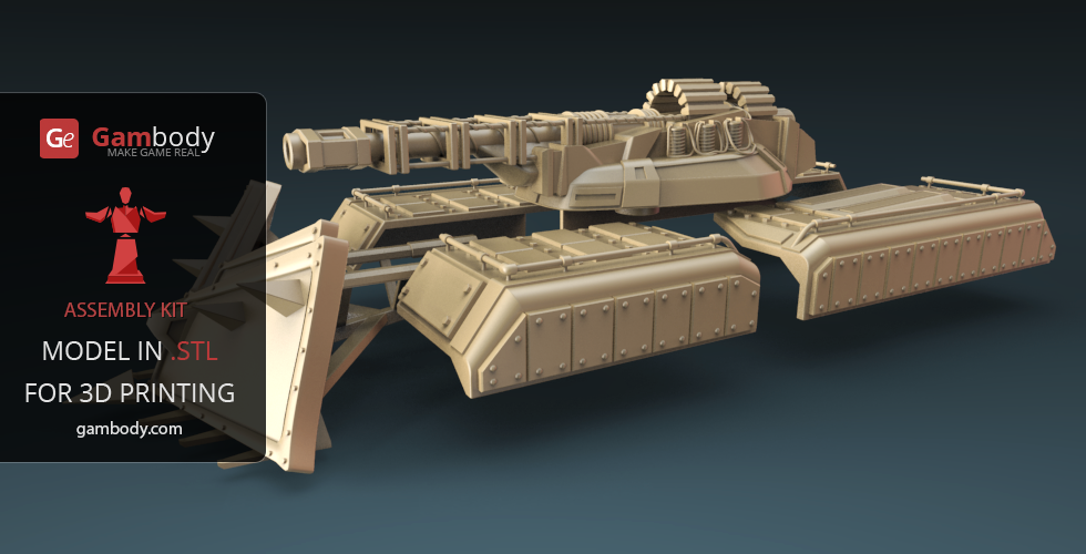 Command and Conquer - Mammoth Tank Accessories 3D Print Files - Set 2 ...