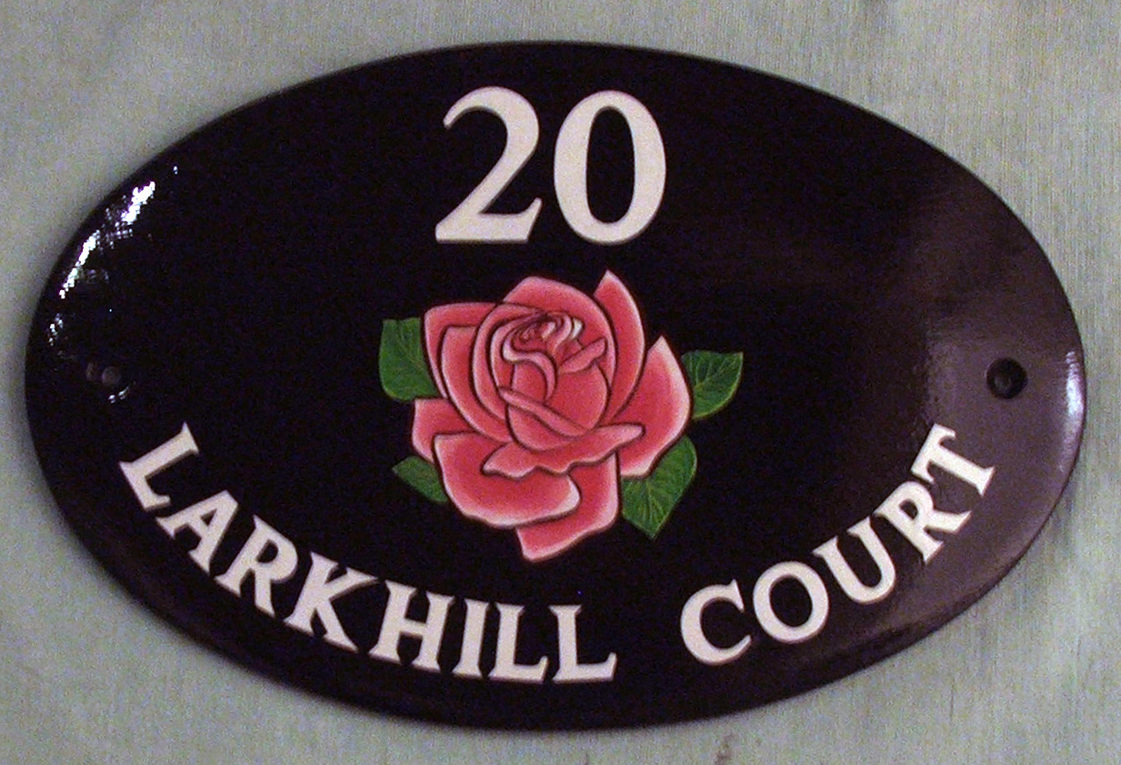 Hand Painted House Signs by Ceramic Art: House Signs make great ...